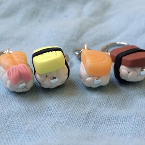 Mini Nigiri Sushi Stitch Markers (set of 4) - Etsy
