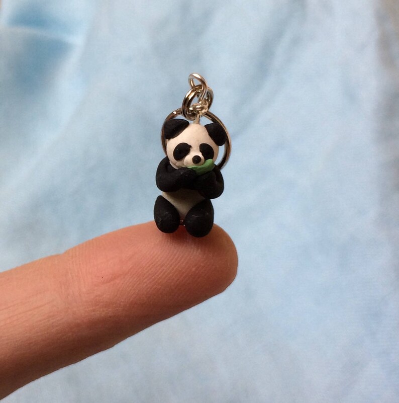 Panda Stitch Markers set of 4 | Etsy