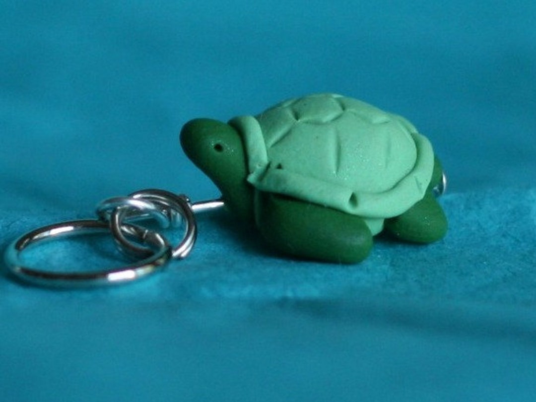 Green Sea Turtle Stitch Markers (turn of 4) - Etsy
