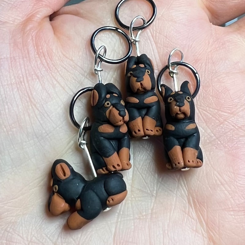 Polymer Clay Dog - Etsy