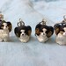Tri Colored Papillon Dog Polymer Clay Stitch Markers (set of 4) - Etsy