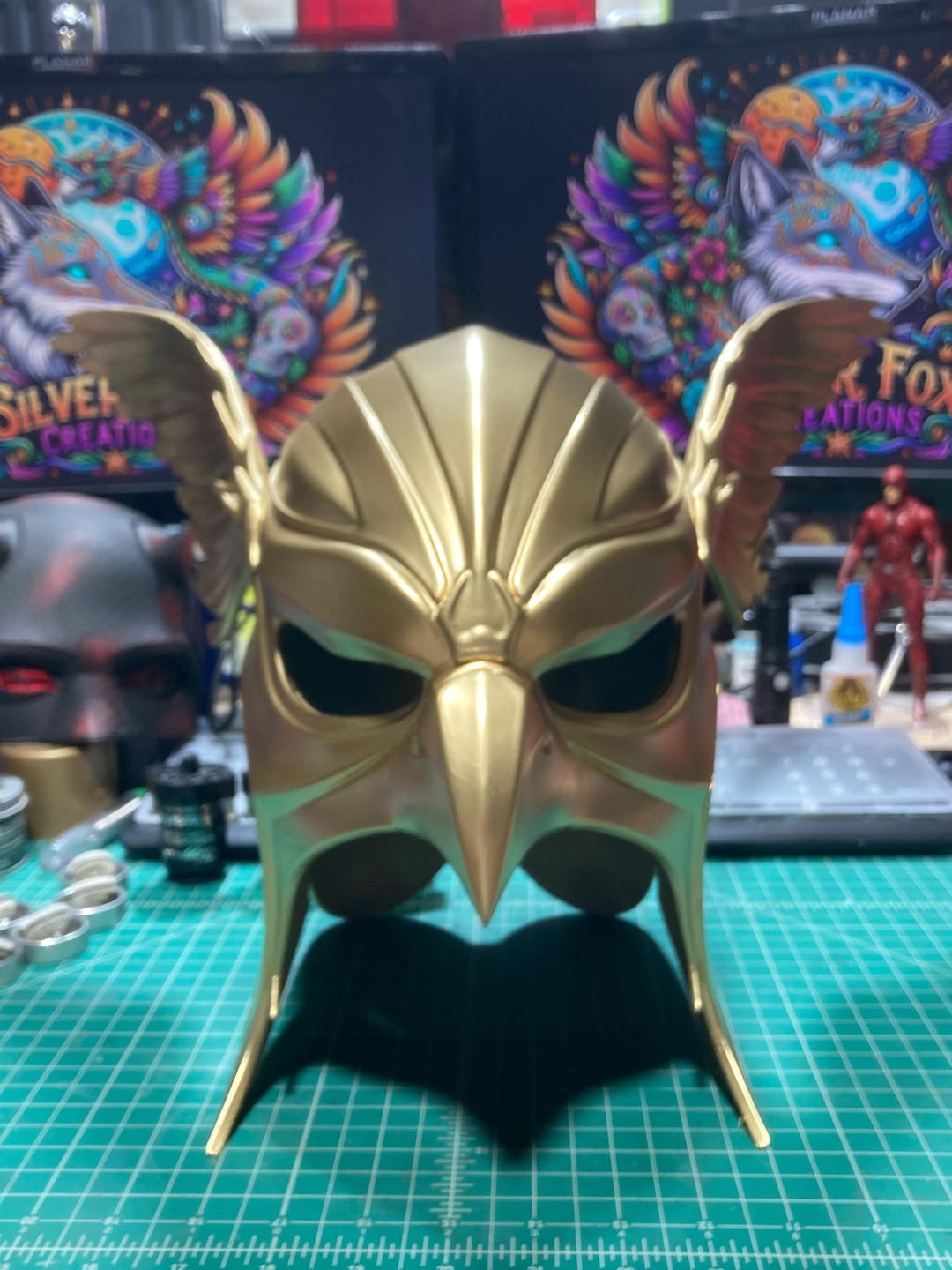 DC Comic Universe Hawkman Helmet - Etsy