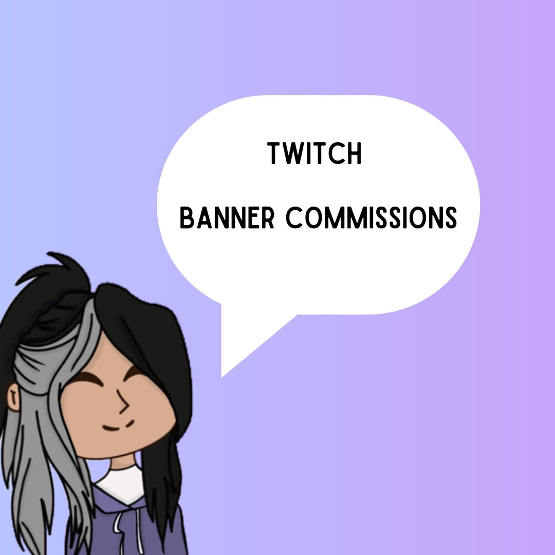 Twitch Banner [COMMISSION] - Etsy