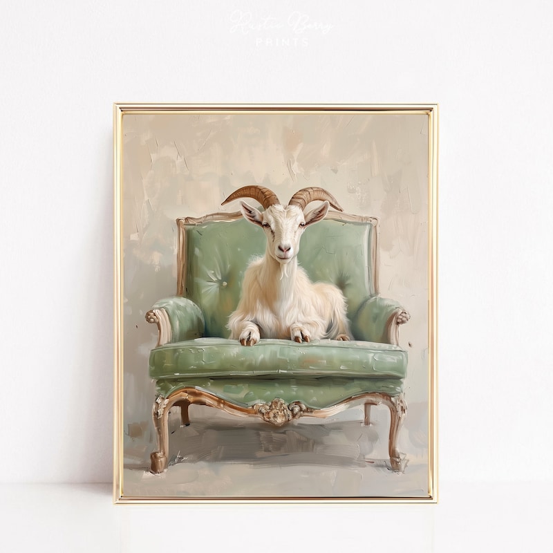 Goat Art - Etsy