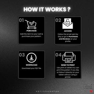 Christmas Cross Stitch Patterns Winter Village Modern Cross Stitch ...