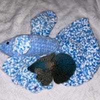 Beautiful Beta Fish Crochet Pattern - Etsy