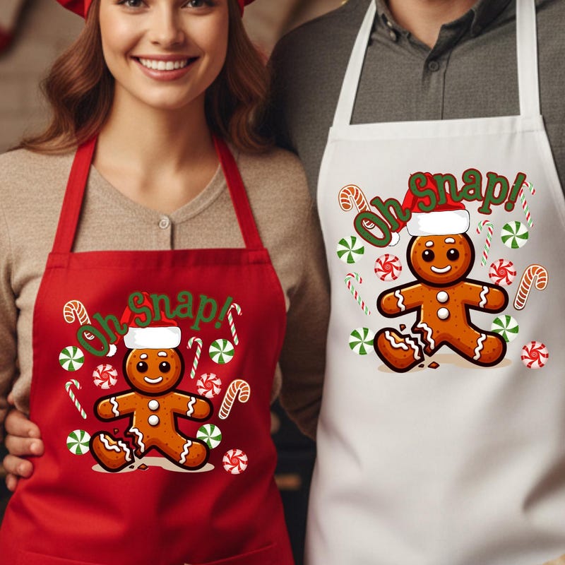 Holiday Aprons for Couple Funny - Etsy