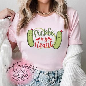 Pickle My Heart PNG: Valentine's Day Pickle Design (digital Download ...