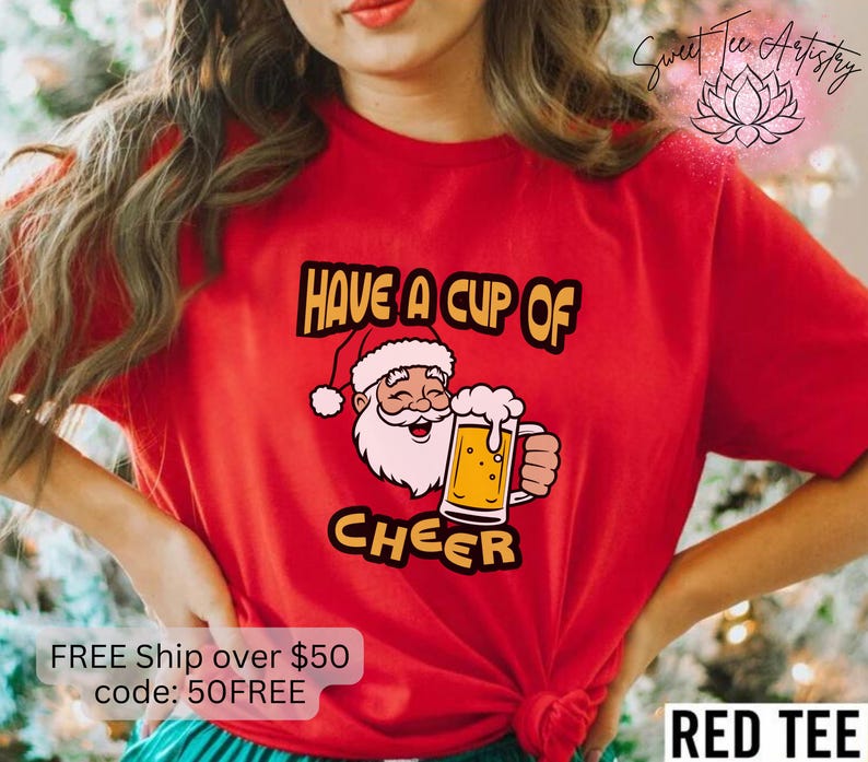 Santa Beer Mug PNG: Funny Christmas Design (digital Download) - Etsy