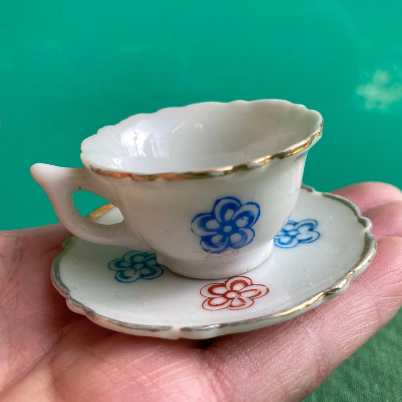 Miniature Teacup - Etsy