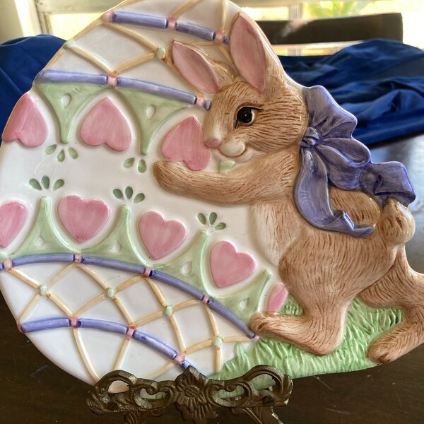 Fitz and Floyd Easter Plate - Etsy