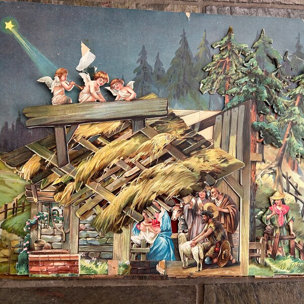 Nativity Paper - Etsy