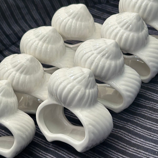 Seashell Napkin Ring - Etsy
