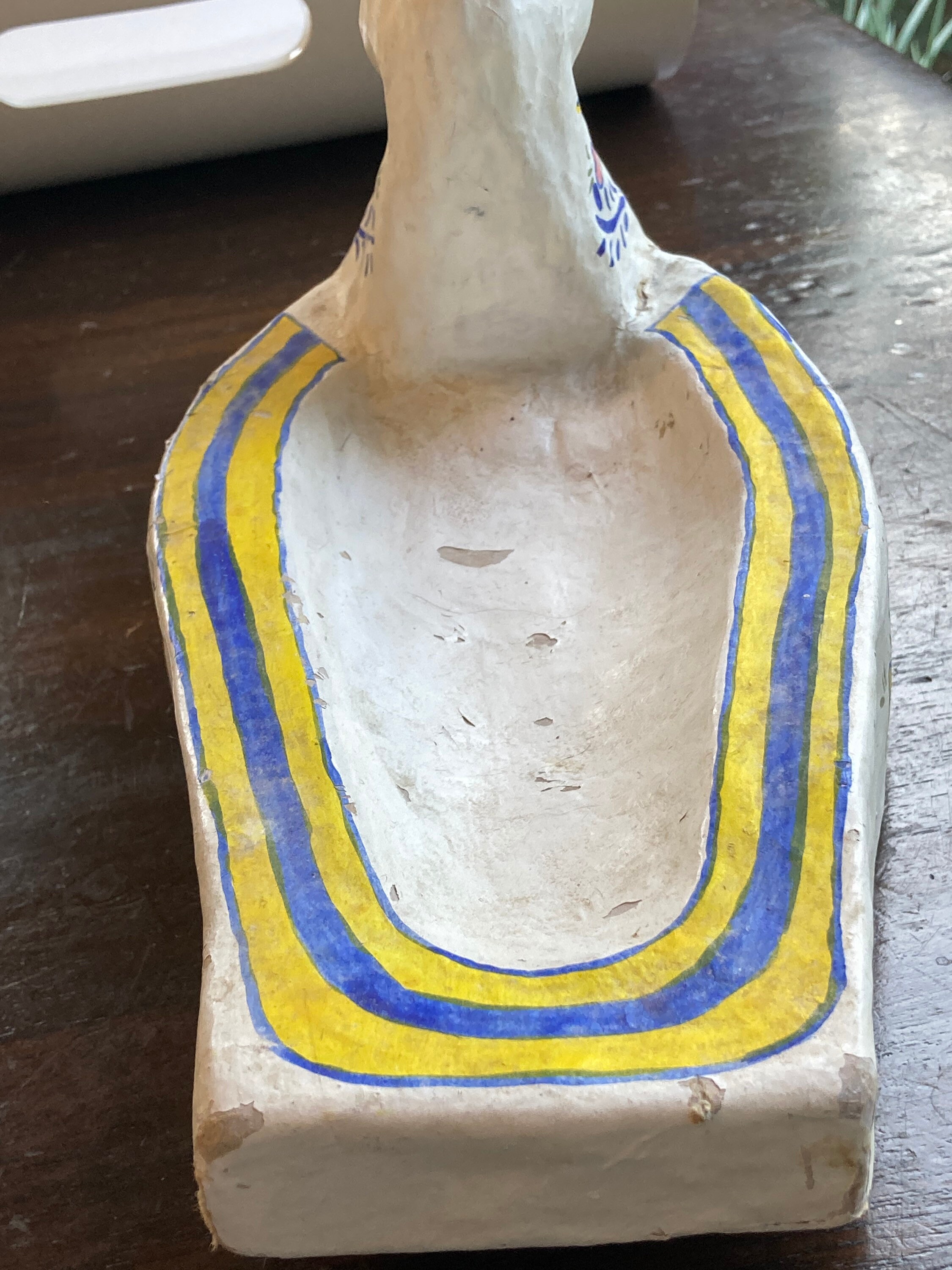 Vintage Folk Art Papier-mâché Duck Trinket Key Holder Large - Etsy