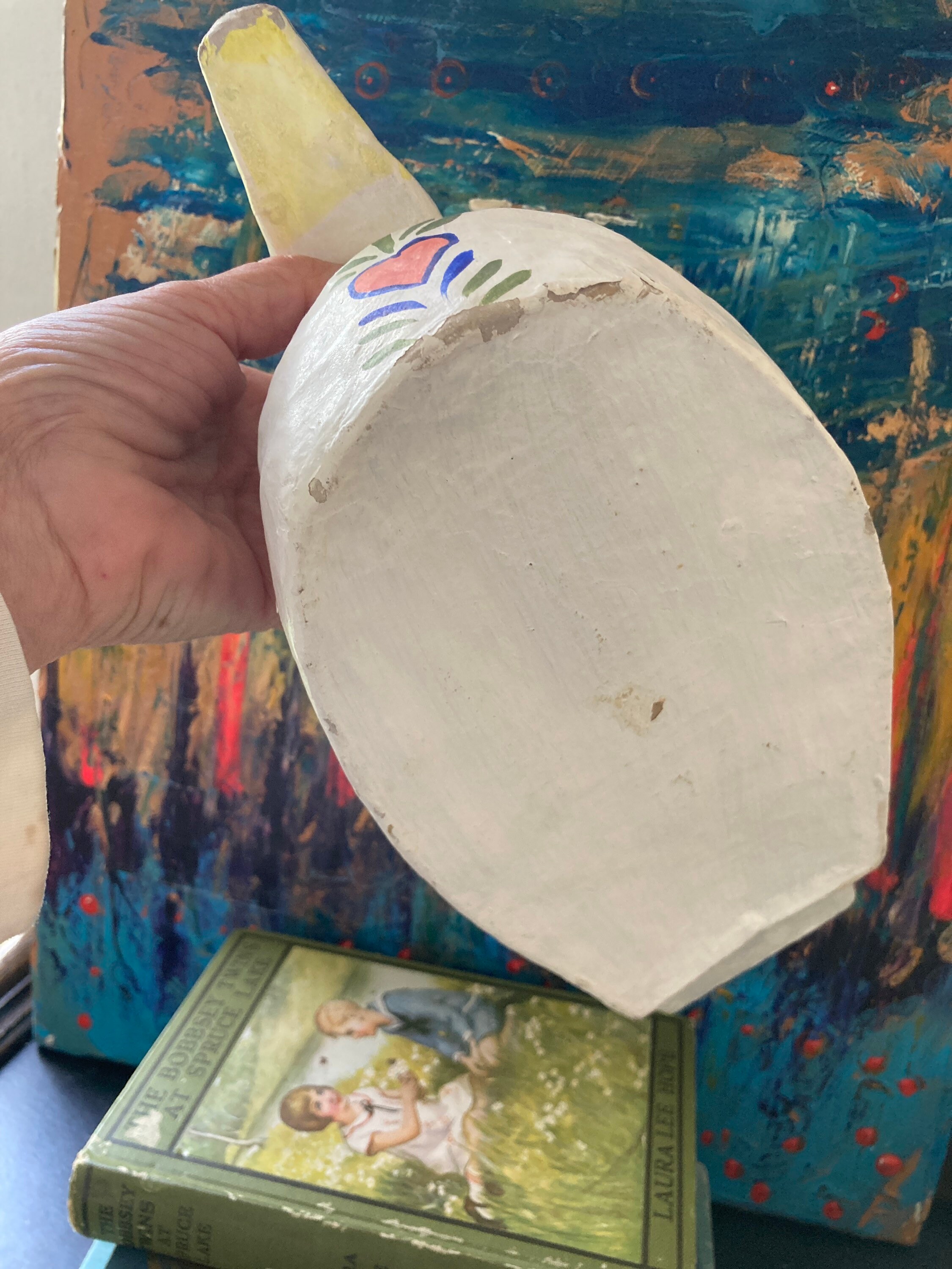 Vintage Folk Art Papier-mâché Duck Trinket Key Holder Large - Etsy