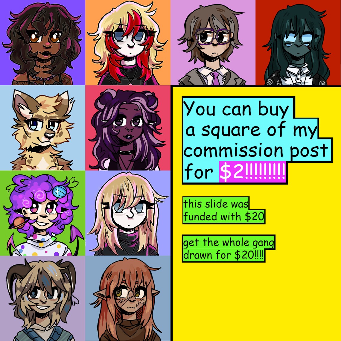 Small OC Icon Avatar / PFP - Etsy
