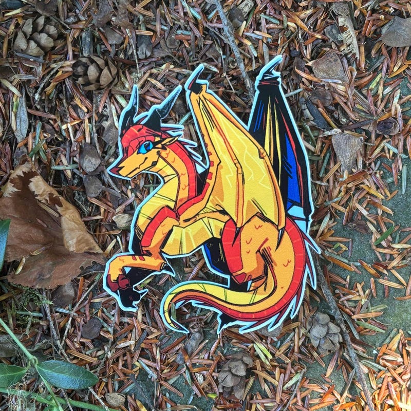 Wings of Fire Stickers - Etsy