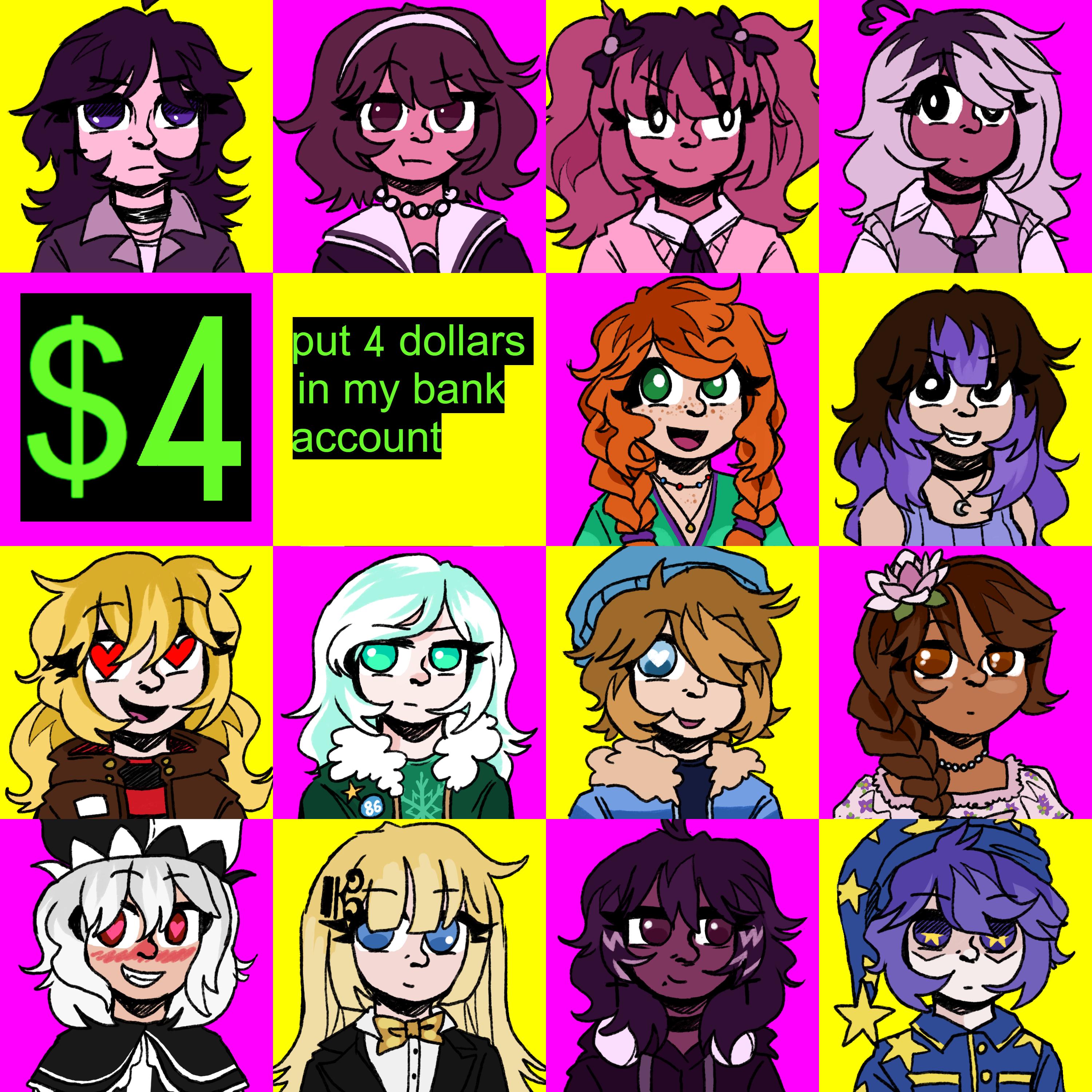 Small OC Icon Avatar / PFP - Etsy
