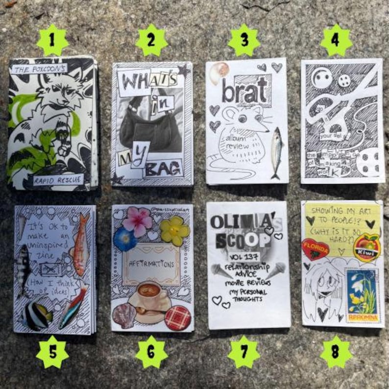 Pick a Zine - Etsy