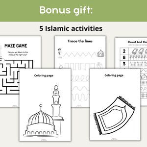 Ramadan Activities Bundle Ramadan Activity Islamic Activity Muslim Kids ...
