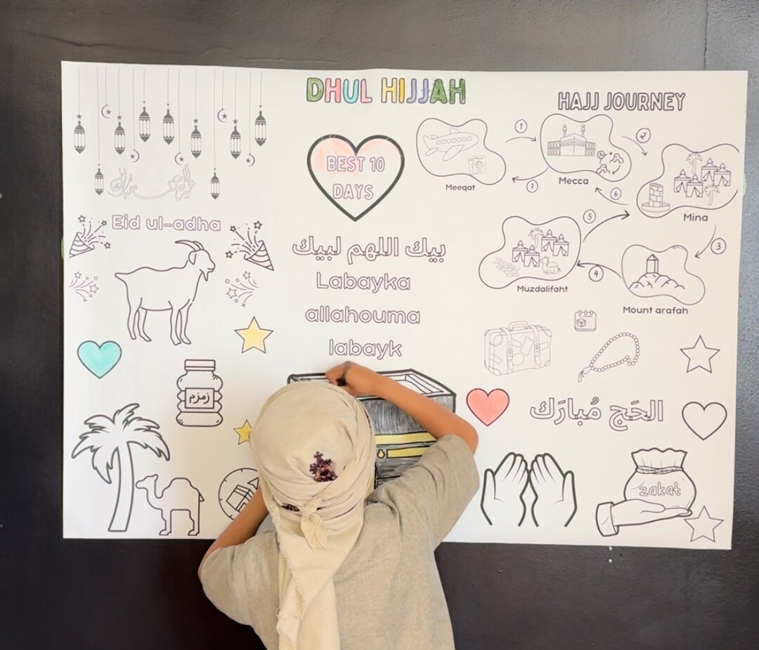 Hajj Activity for Kids Hajj Activities Islamic Activities Islamic ...