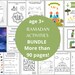 Ramadan Activities Bundle Ramadan Activity Islamic Activity Muslim Kids ...