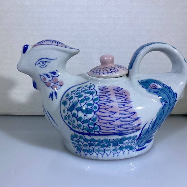 Rooster Teapot - Etsy