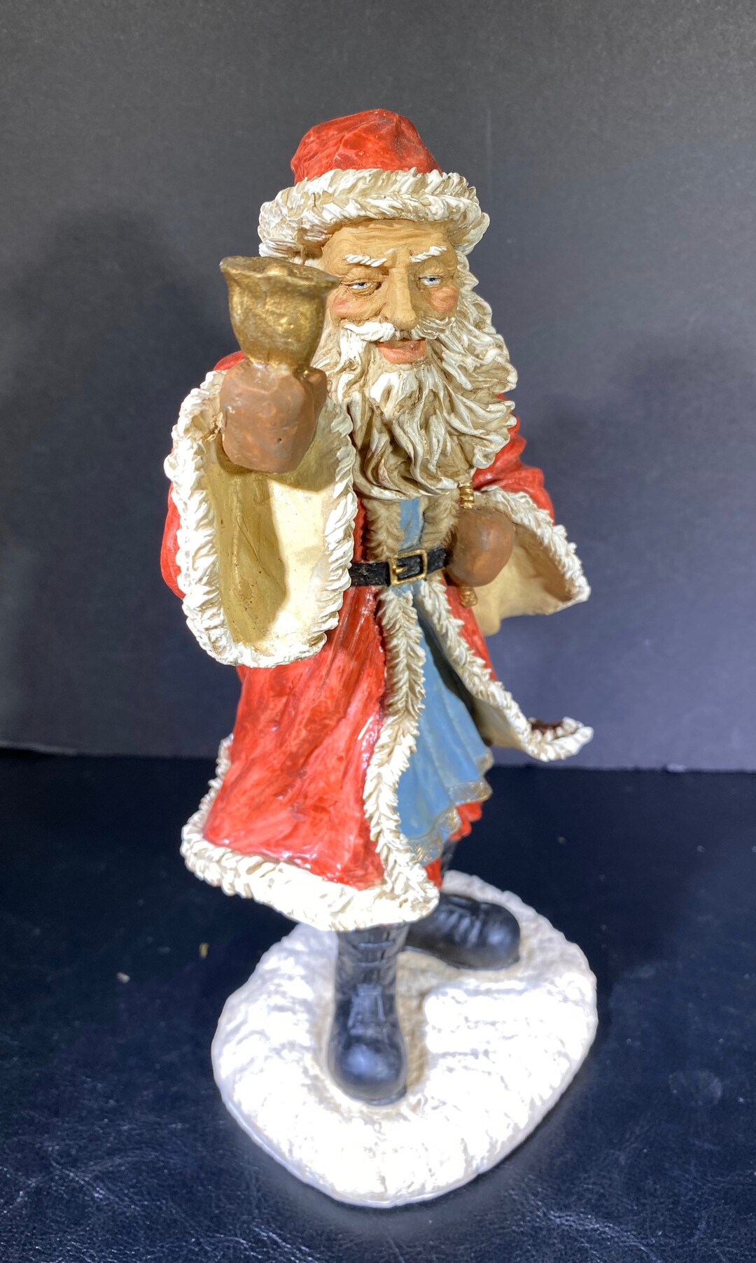 9 Scruffy Santa With Bell and Bag of Toys - Etsy