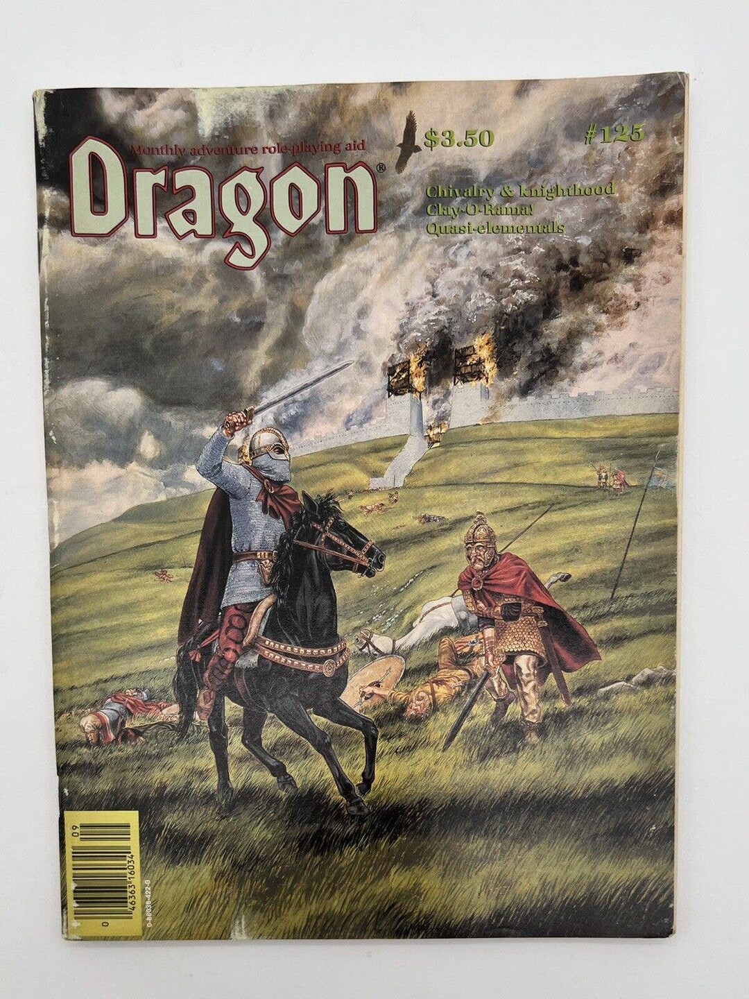 Vintage Dragon Magazine 125 Dungeons & Dragons September 1987 With ...