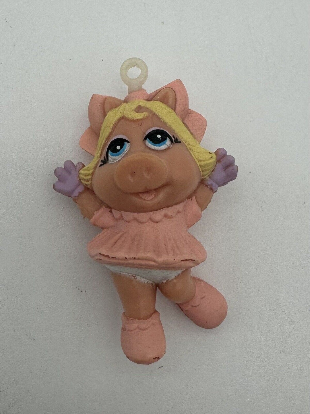 Vintage 1980s MUPPET BABIES Miss Piggy 2” Charm Pendant Kermit - Etsy