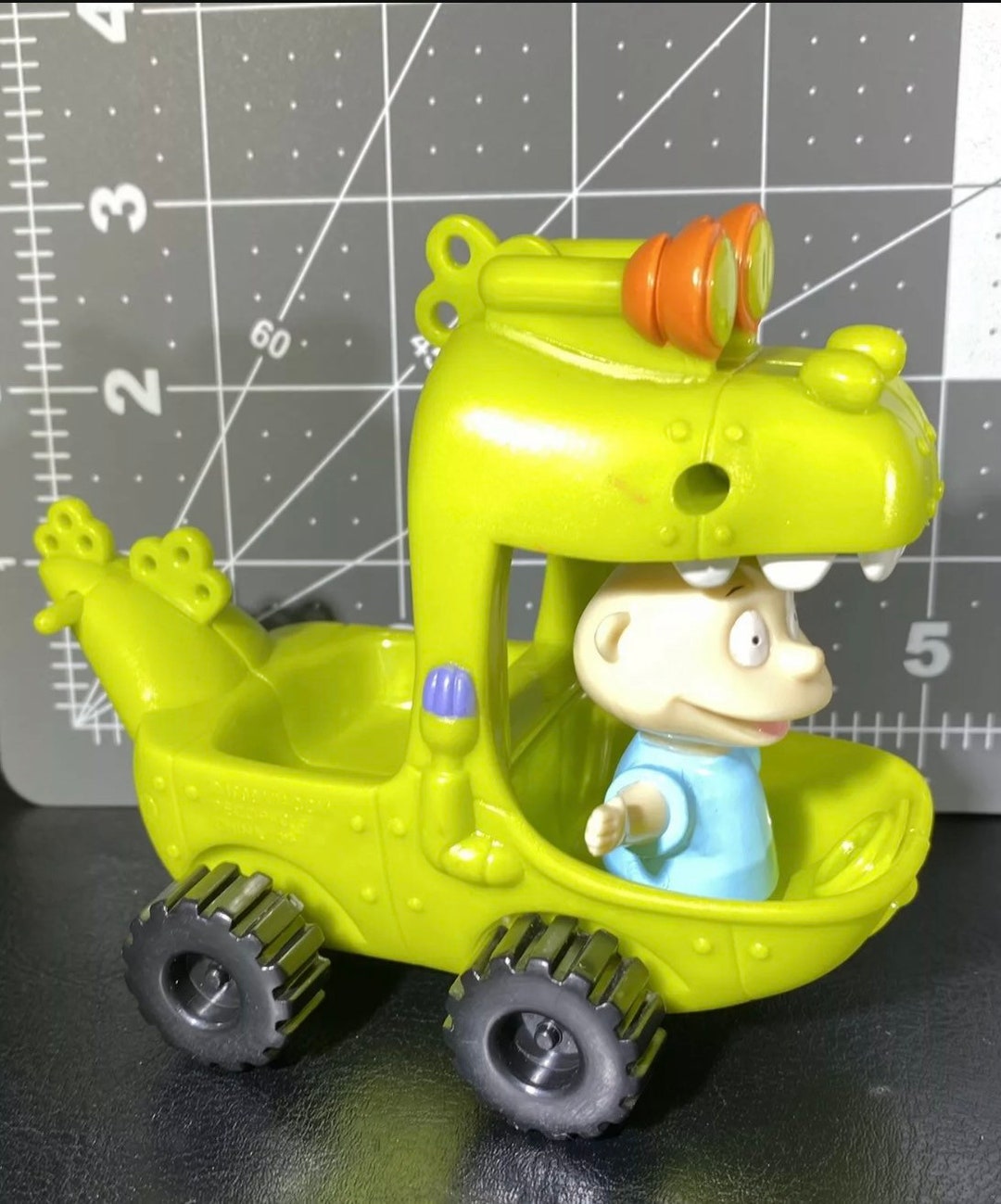 Rugrats Tommy in REPTAR WAGON Figure Toy Cake Topper 1998 Decopac ...