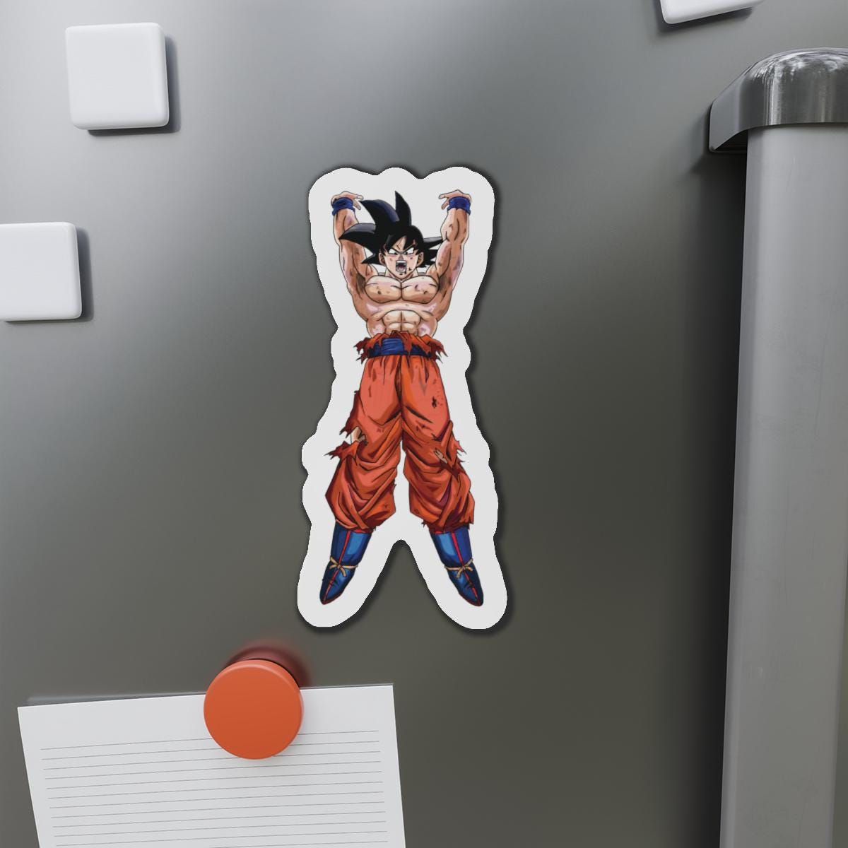 Goku Spirit Bomb Dragonball Z Die-cut Magnet Great for Refrigerator or ...