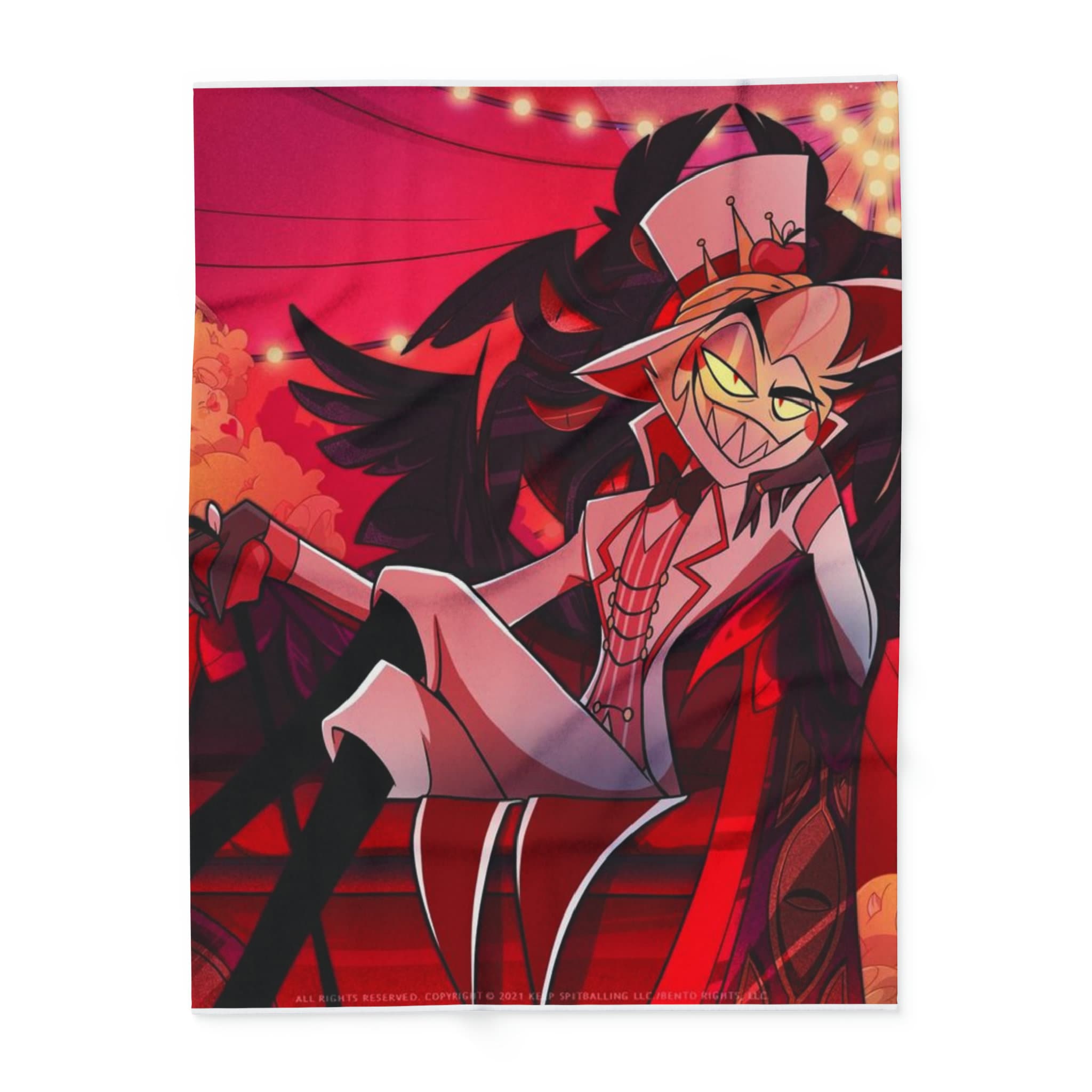 LUCIFER BLANKET by Hazbin Hotel - Etsy