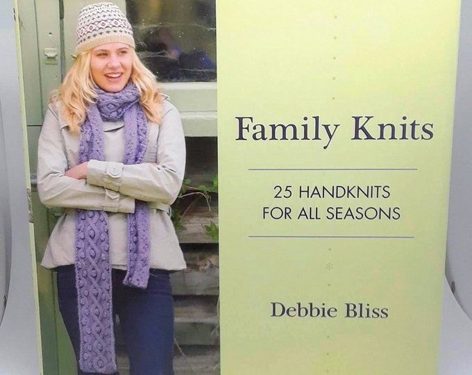 Family Knits Knitting Pattern Book - Etsy