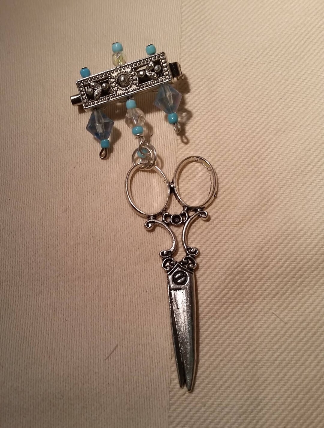 Hairstylist or Seamstress Scissor Vintage Inspired Pin Brooch - Etsy