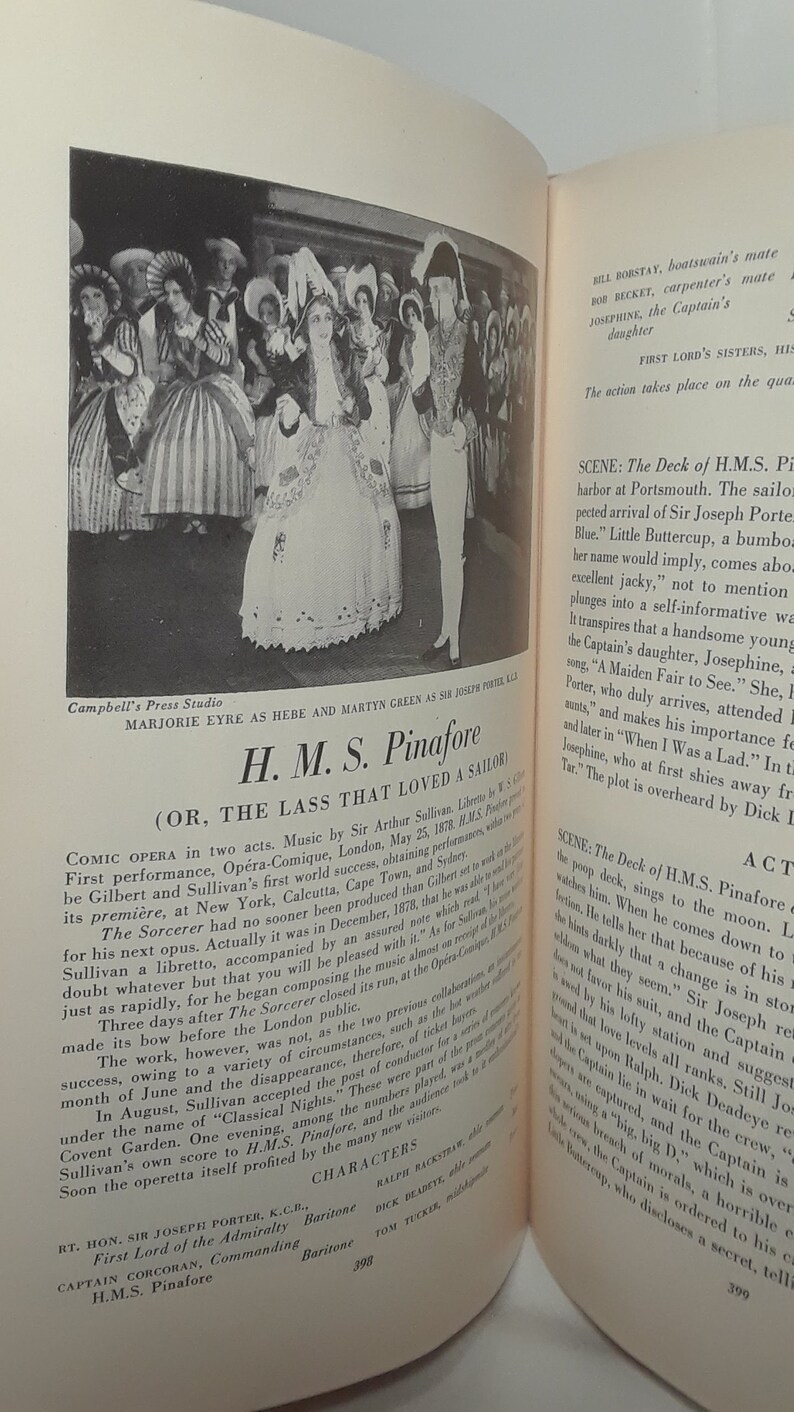 Vintage Hardbound the Victor Book of Operas - Etsy