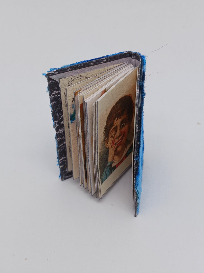 The Little Bad Girl Miniature Book Diary Handmade - Etsy