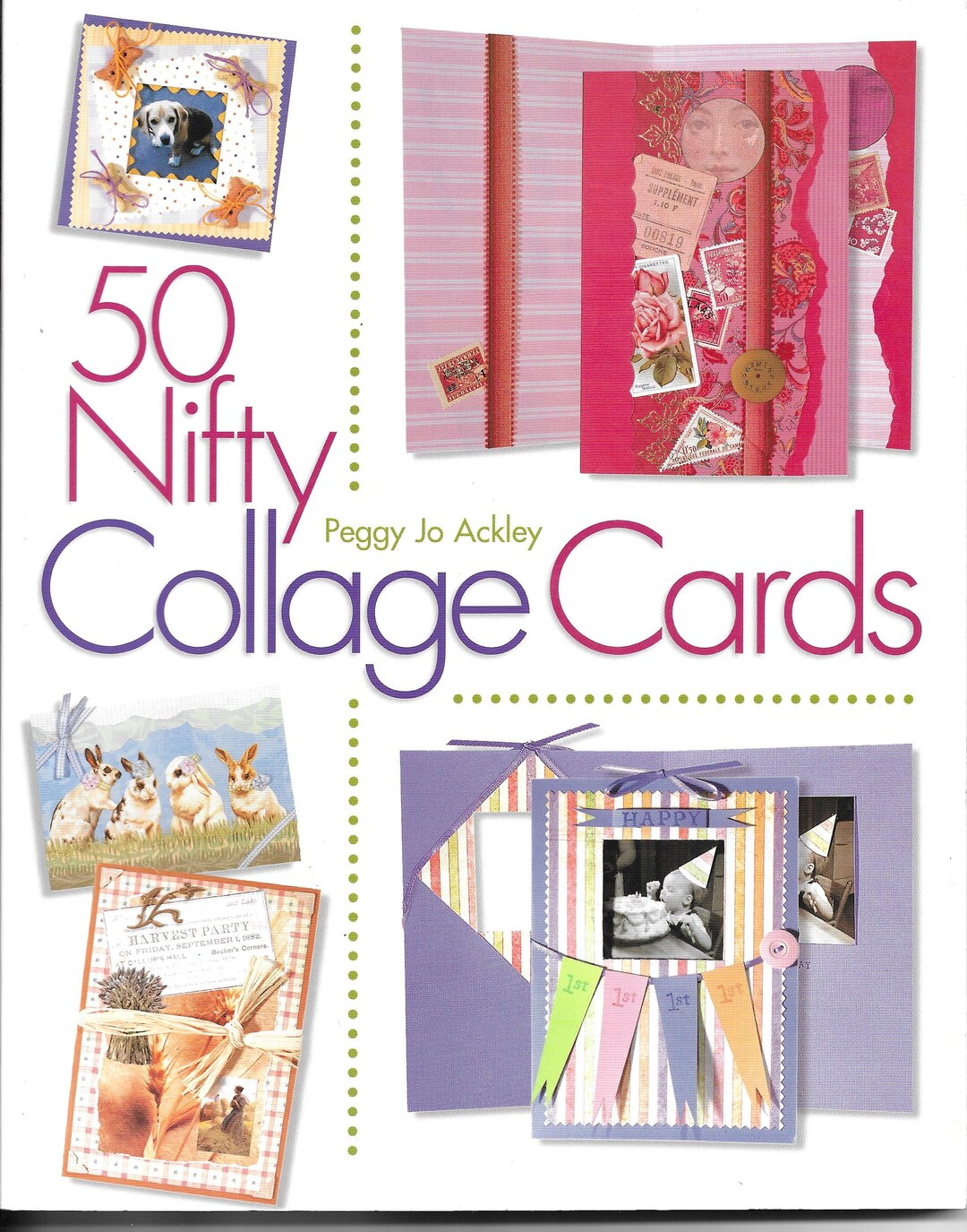 50 Nifty Collage Cards Crafting Book - Etsy