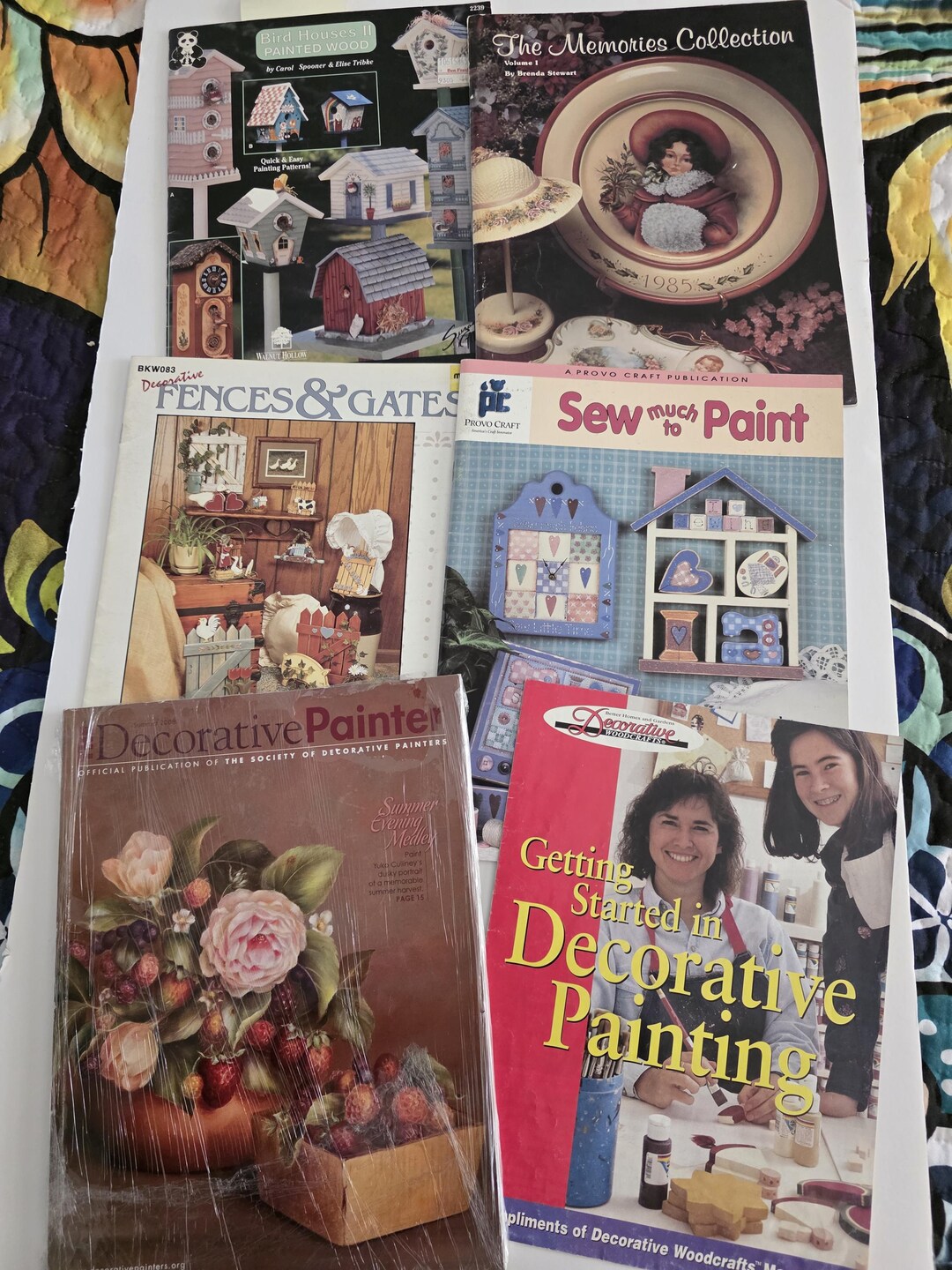 Assortment of 6 Tole Painting Craft Books Bundle 2 - Etsy