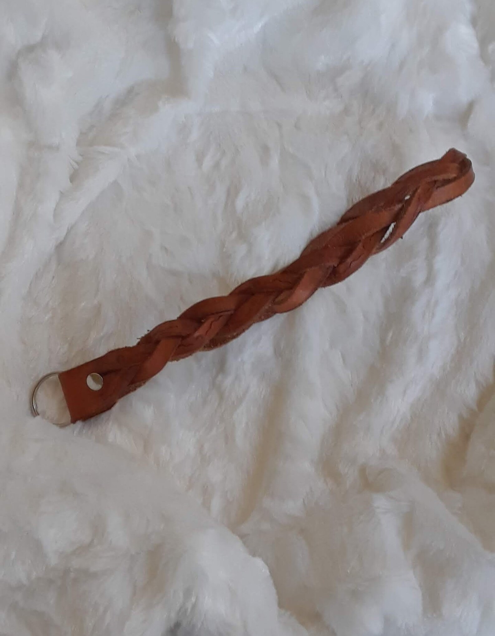 Handmade Rugged Leather Mystery Braid Key Fob Lanyard Keychain - Etsy