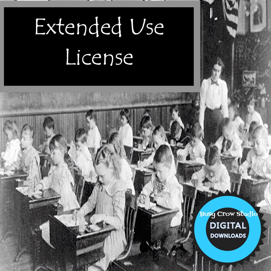 Extended Use License for Busy Crow Studio Digital Download - Etsy