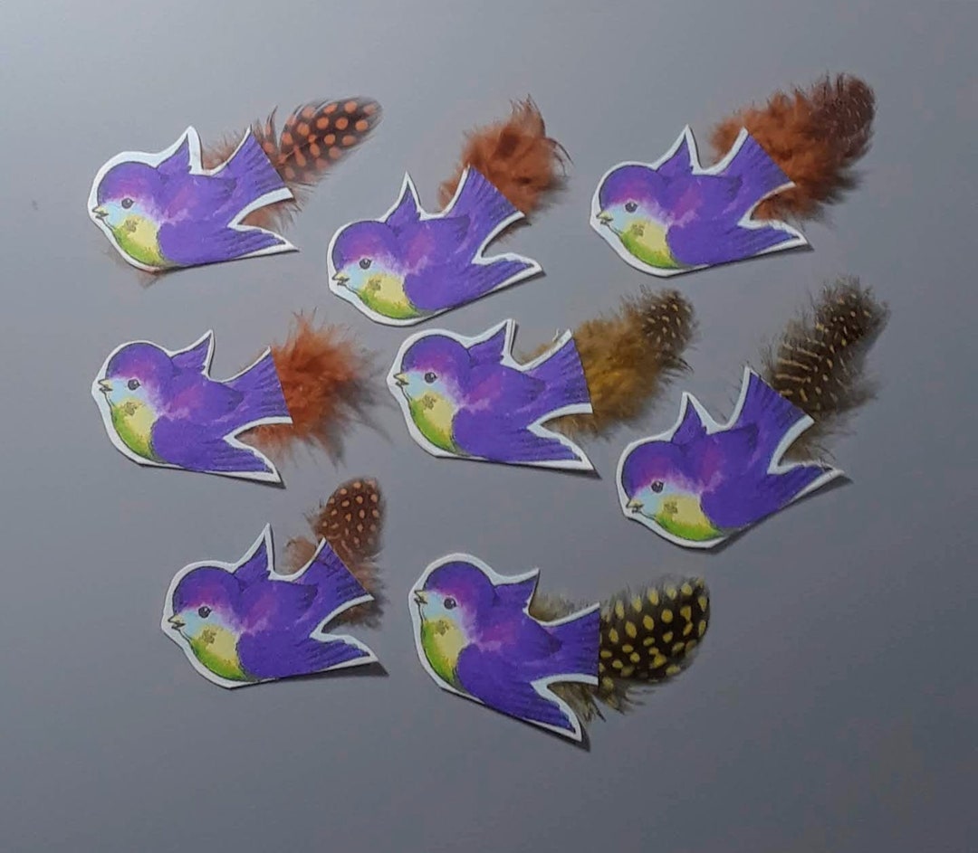 Fun Birds Flock Together Ephemera Bird Cards for Collage Scrapbooking Junk Journal - Etsy