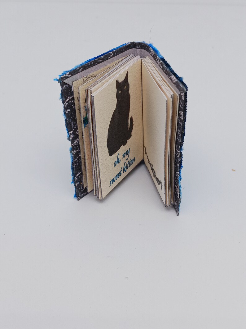 The Little Bad Girl Miniature Book Diary Handmade - Etsy