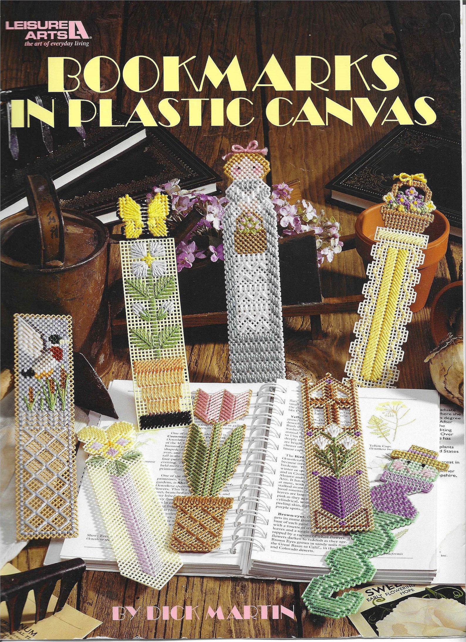 Leisure Arts Bookmarks in Plastic Canvas Pattern Book - Etsy