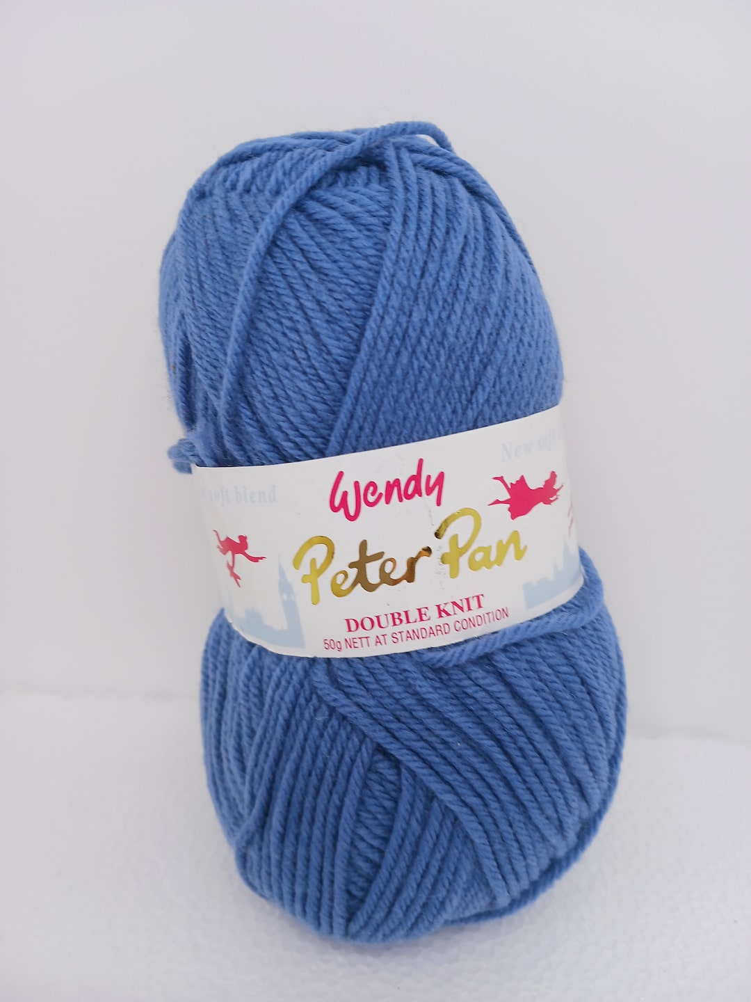 Wendy Peter Pan Double Knit 50g Blue - Etsy UK