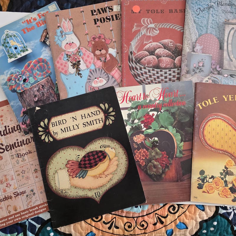 Tole Painting Book - Etsy