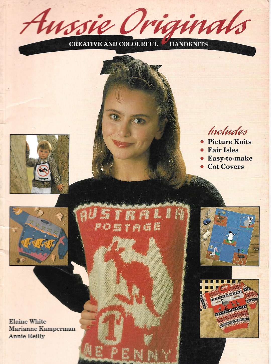 Aussie Originals Creative and Colorful Handknits Pattern Book - Etsy