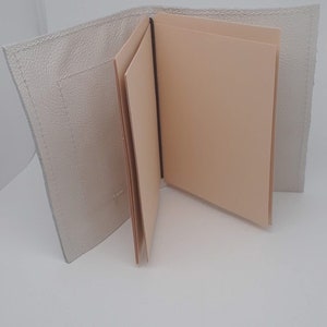 Handmade Leather Refillable Journal Notebook With Loteria Boxer ...