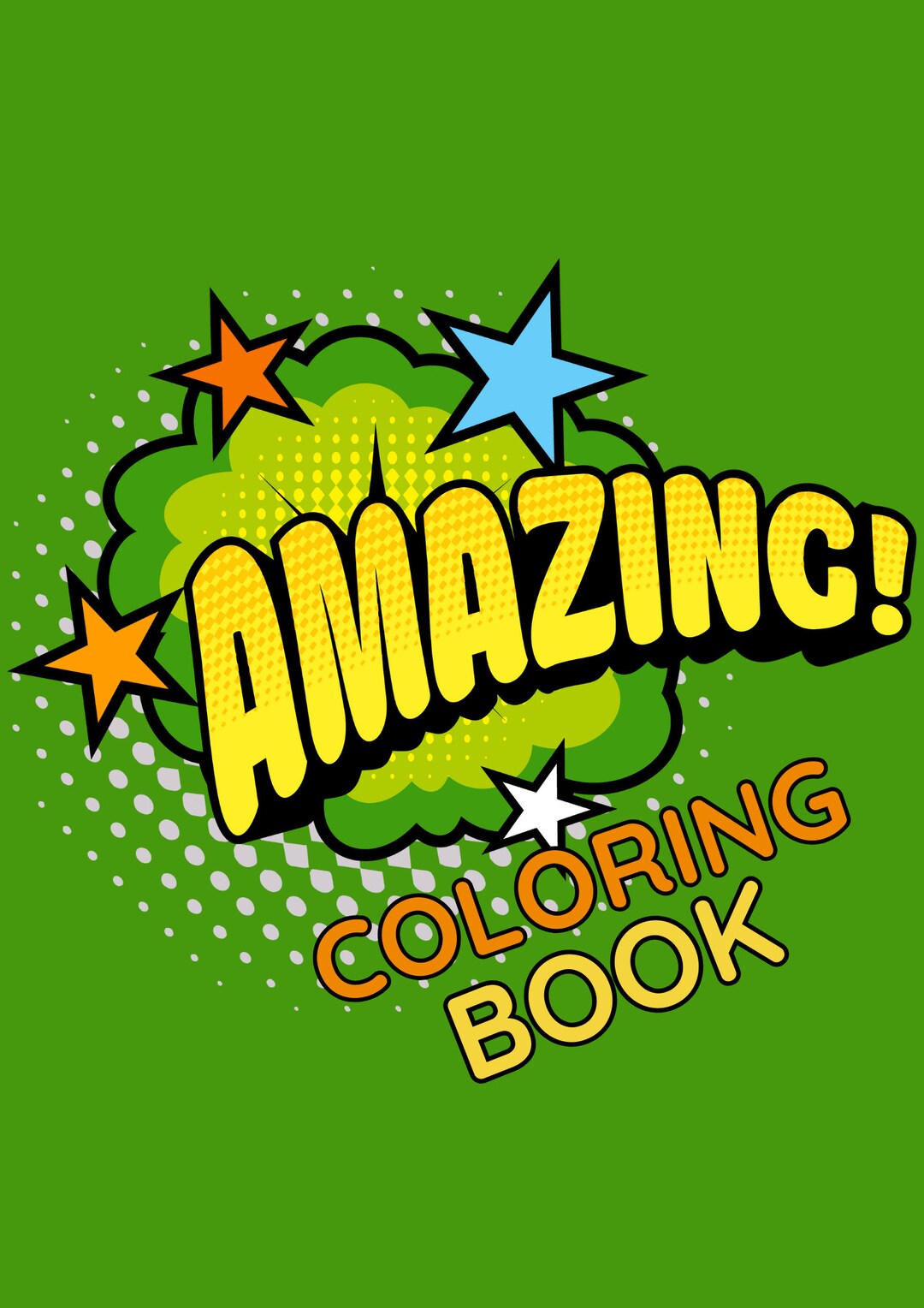 Amazing Children Coloring Book - Etsy