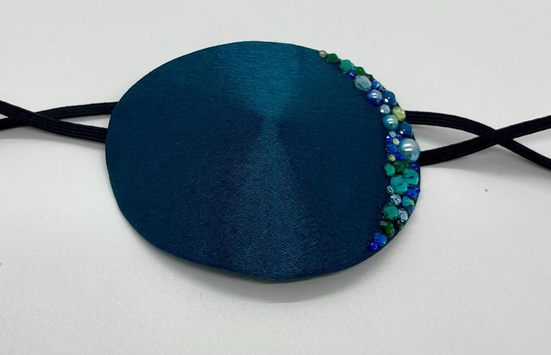 Eye Patch With Colorful Rhinestone Embellishment - Etsy